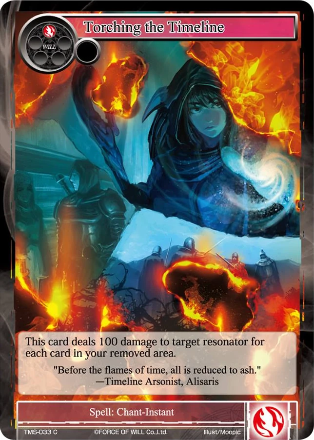 Torching the Timeline | Force of Will TCG Wiki | Fandom