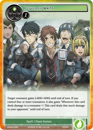 Power of Unity | Force of Will TCG Wiki | Fandom