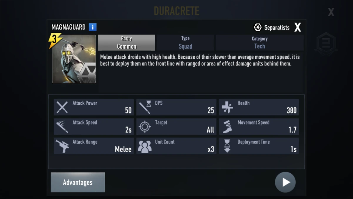 MagnaGuard | Star Wars: Force Arena Wiki | Fandom