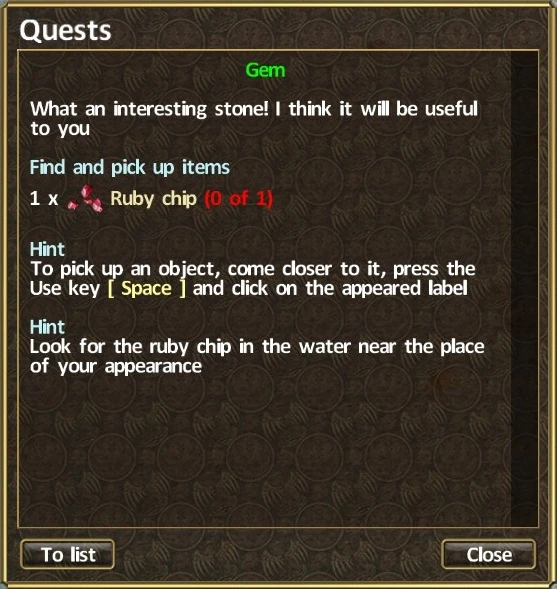 Gem (Quest) | Force of Nature Wiki | Fandom