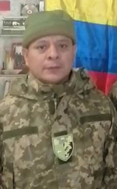 Pinchao Burbano Jairo Hernan | Foreign volunteers killed in Ukraine ...