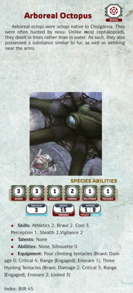 Arboreal Octopus | Forest of the Dead Wiki | Fandom