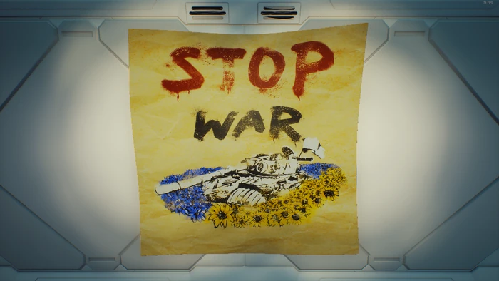 Poster Just Stop | Forever Skies Wiki | Fandom