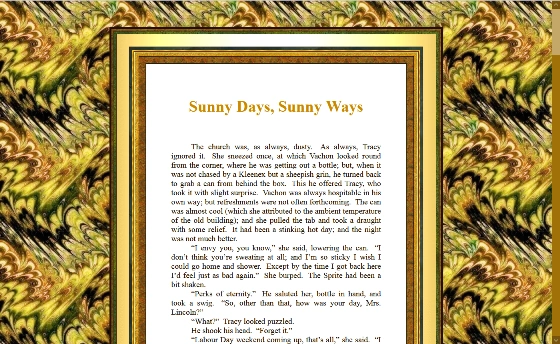 Sunny Days, Sunny Ways | Forever Knight Wiki | Fandom