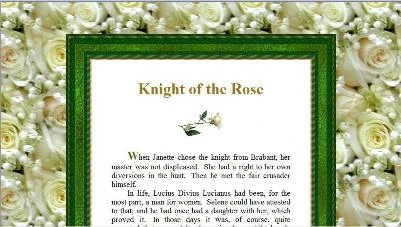 Knight of the Rose | Forever Knight Wiki | Fandom