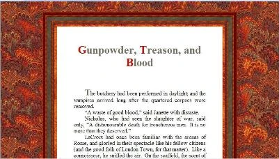 Gunpowder, Treason, and Blood | Forever Knight Wiki | Fandom