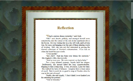 Reflection | Forever Knight Wiki | Fandom