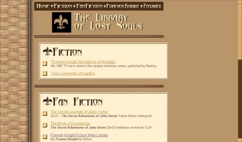 The Library of Lost Souls | Forever Knight Wiki | Fandom