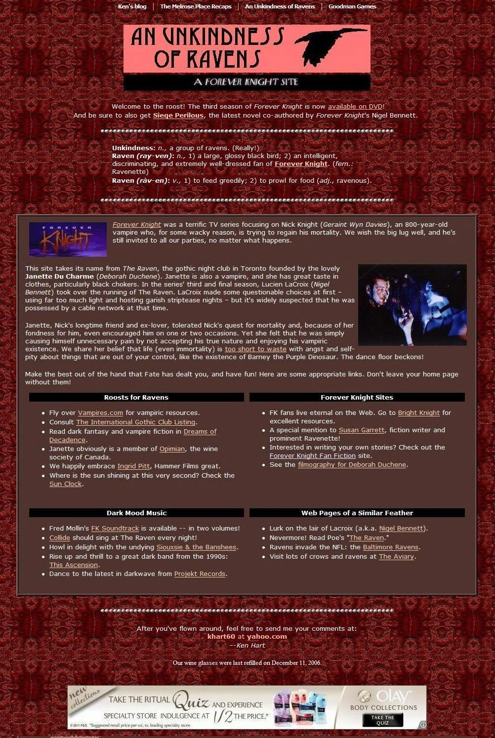 An Unkindness of Ravens | Forever Knight Wiki | Fandom