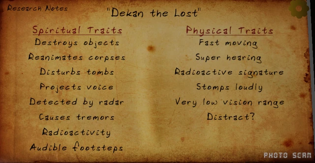 Dekan the Lost | Forewarned Wiki | Fandom