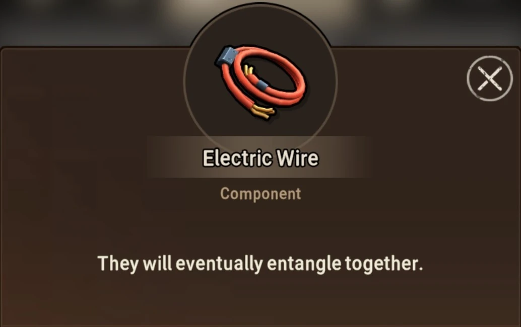 Electric Wire | Forge Shop Wiki | Fandom