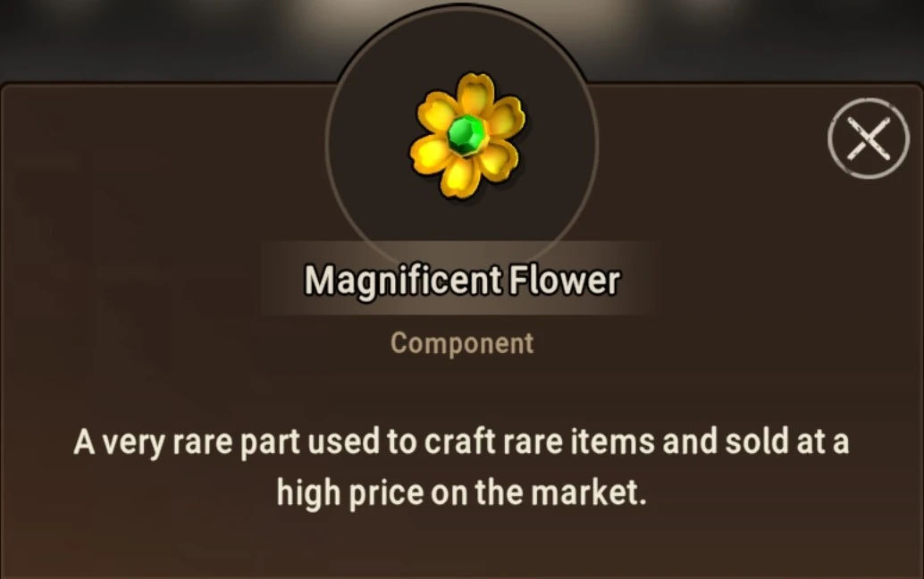 Magnificent Flower | Forge Shop Wiki | Fandom