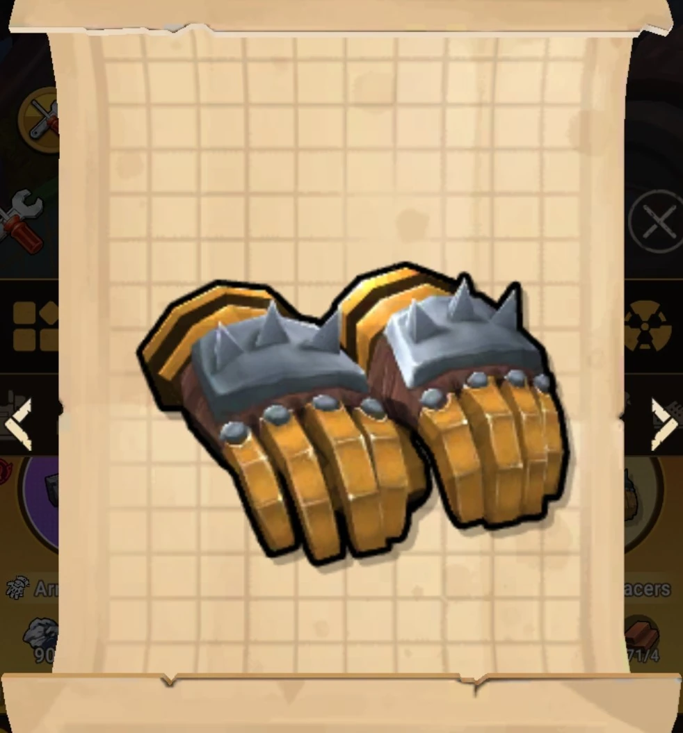 Spikes Bracers | Forge Shop Wiki | Fandom