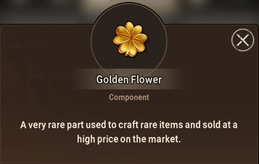 Golden Flower | Forge Shop Wiki | Fandom