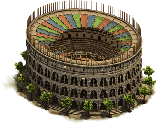 Roman Colosseum Blueprint