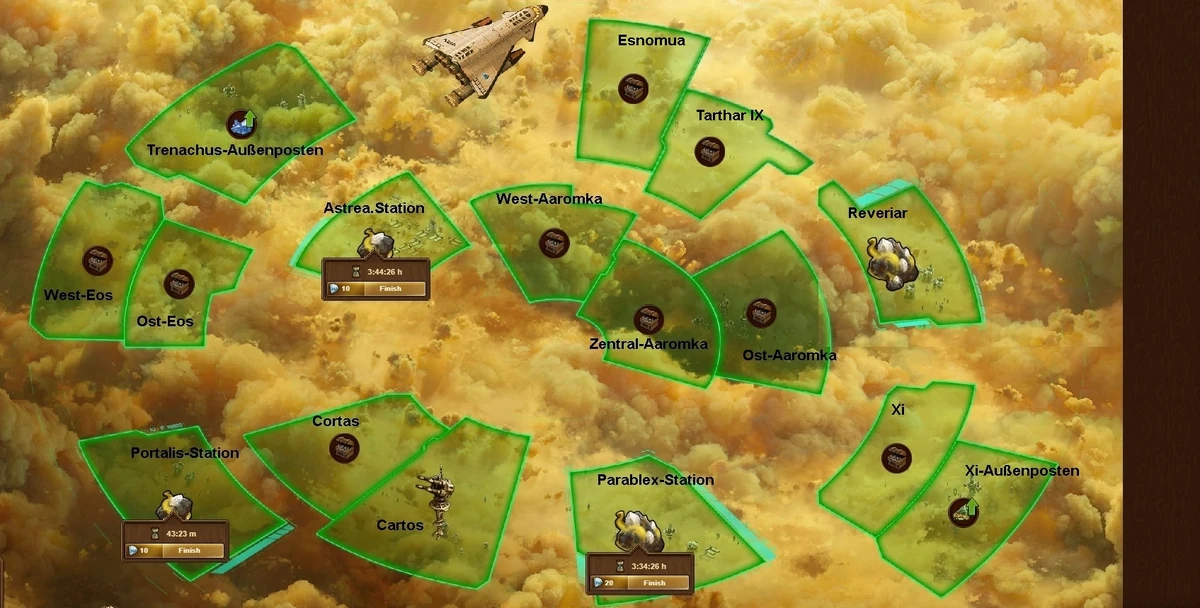 Space Age Venus Map 1 | Forge of Empires Wiki | Fandom