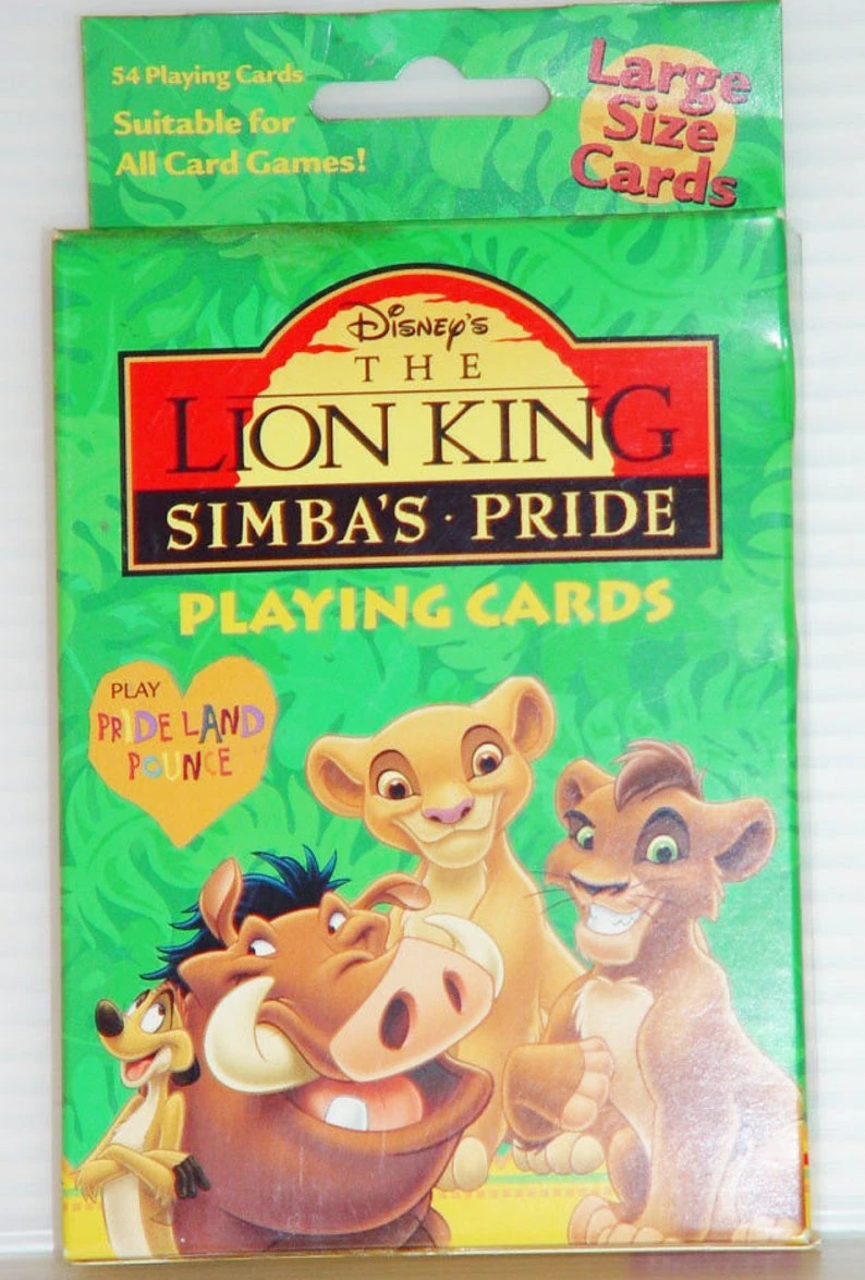 Simba's Pride Playing Cards | ForgottenDisneyPrincess Wiki | Fandom