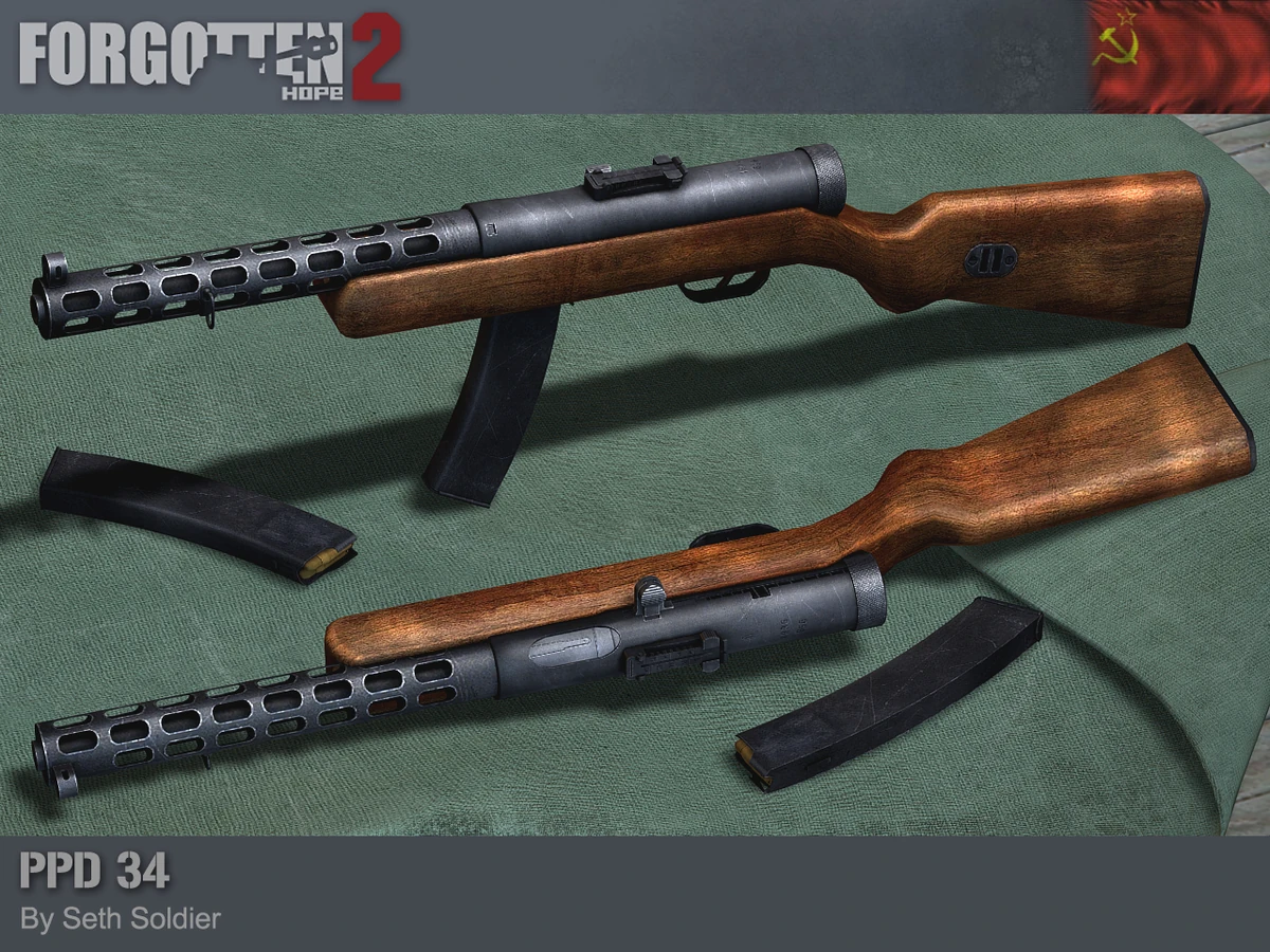 PPD-34 | Forgotten Hope 2 Wiki | Fandom