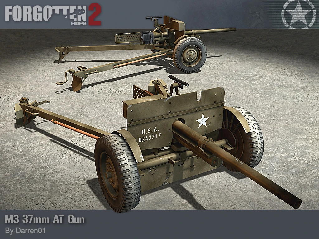 M3 37mm Gun | Forgotten Hope 2 Wiki | Fandom
