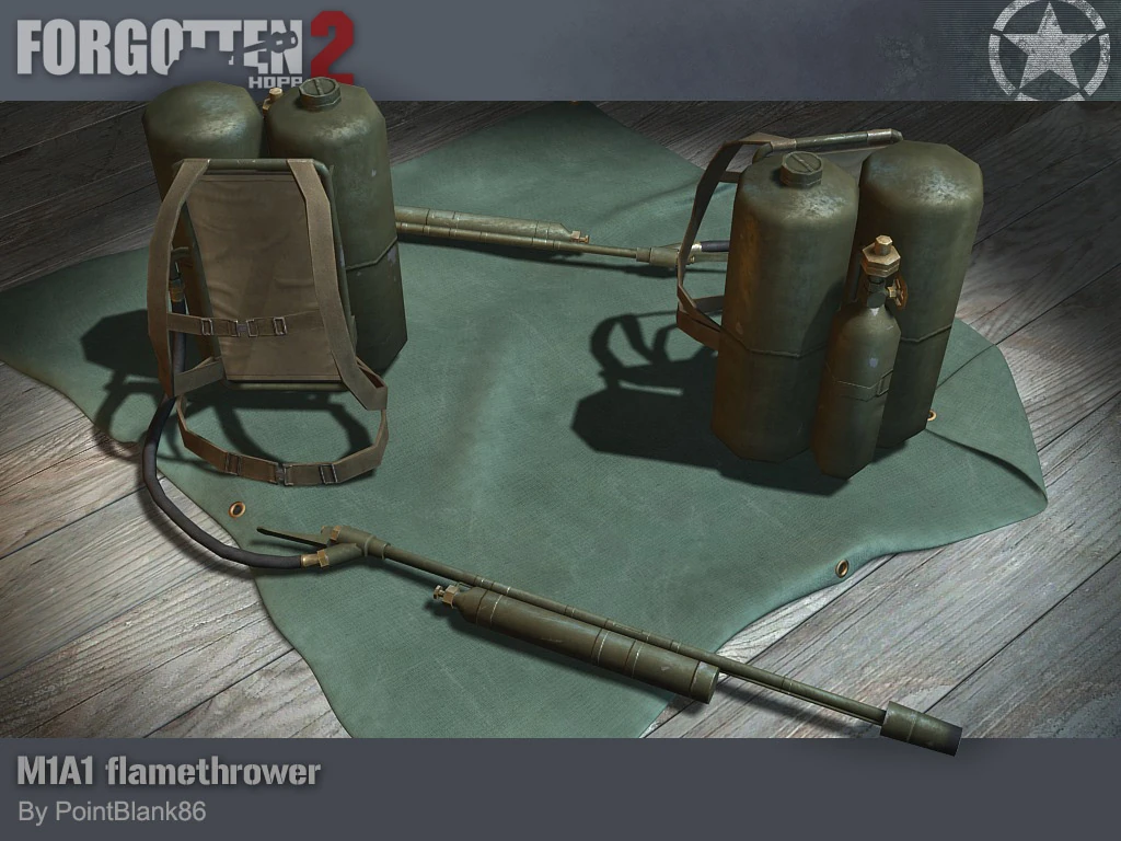 M1A1 Flamethrower | Forgotten Hope 2 Wiki | Fandom