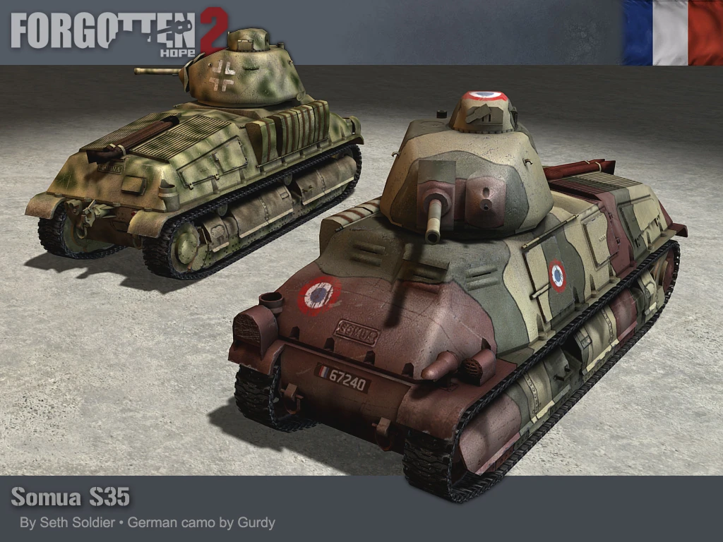 Somua S35 | Forgotten Hope 2 Wiki | Fandom