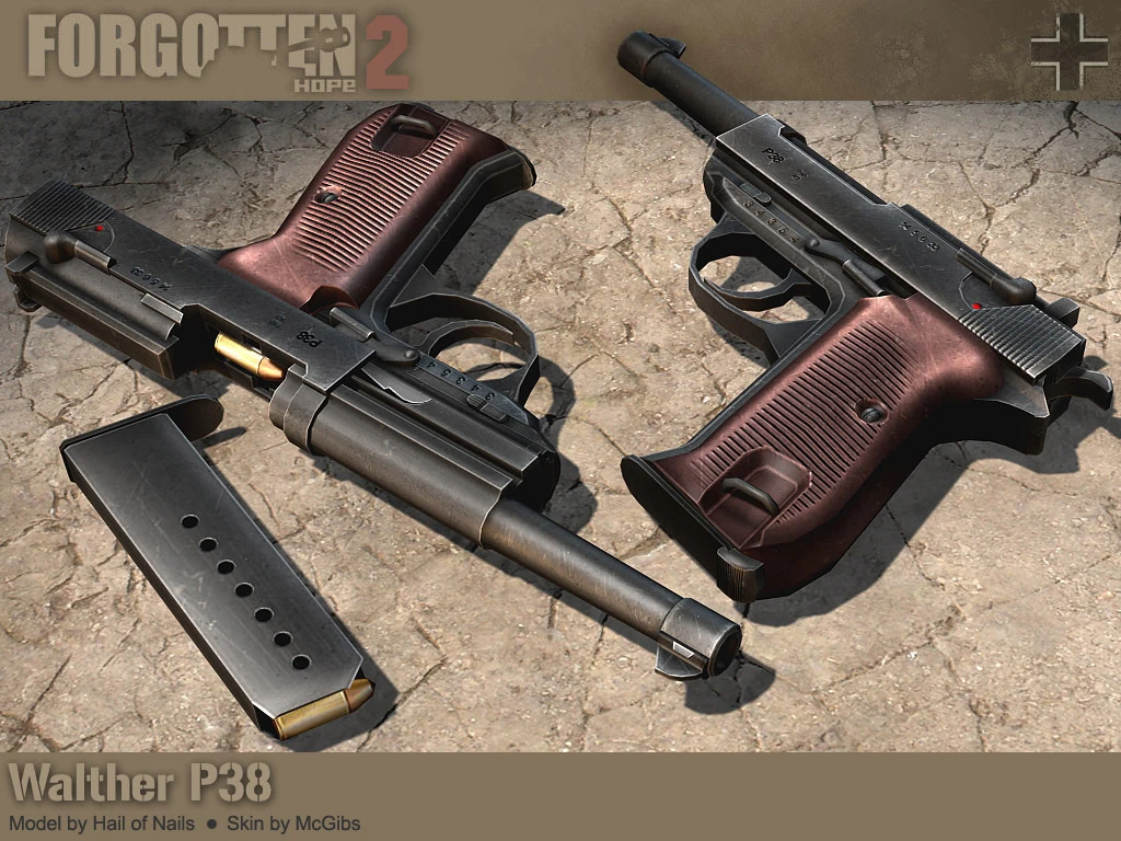Walther P38 | Forgotten Hope 2 Wiki | Fandom