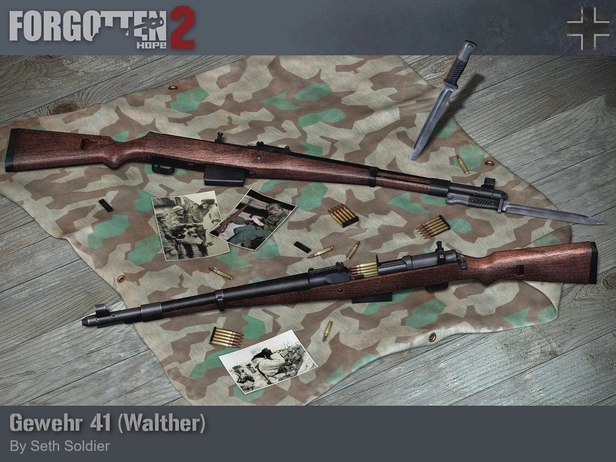 Gewehr 41(W) | Forgotten Hope 2 Wiki | Fandom