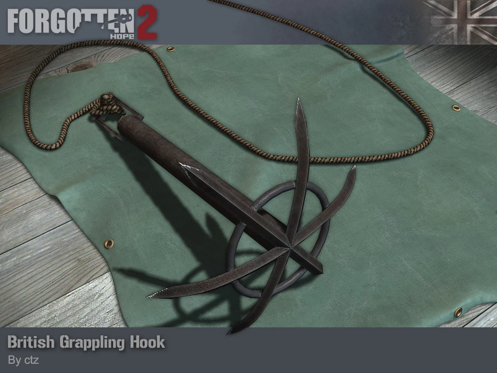 Grappling Hook | Forgotten Hope 2 Wiki | Fandom