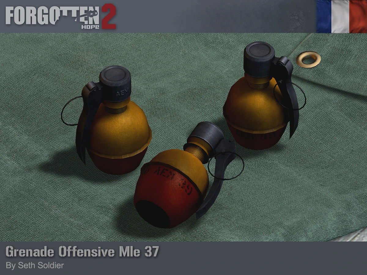 Grenade Offensive Mle 37 | Forgotten Hope 2 Wiki | Fandom