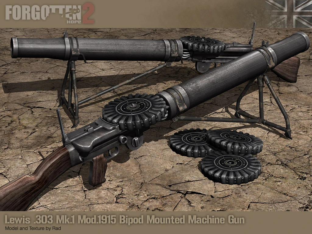 Lewis Gun | Forgotten Hope 2 Wiki | Fandom