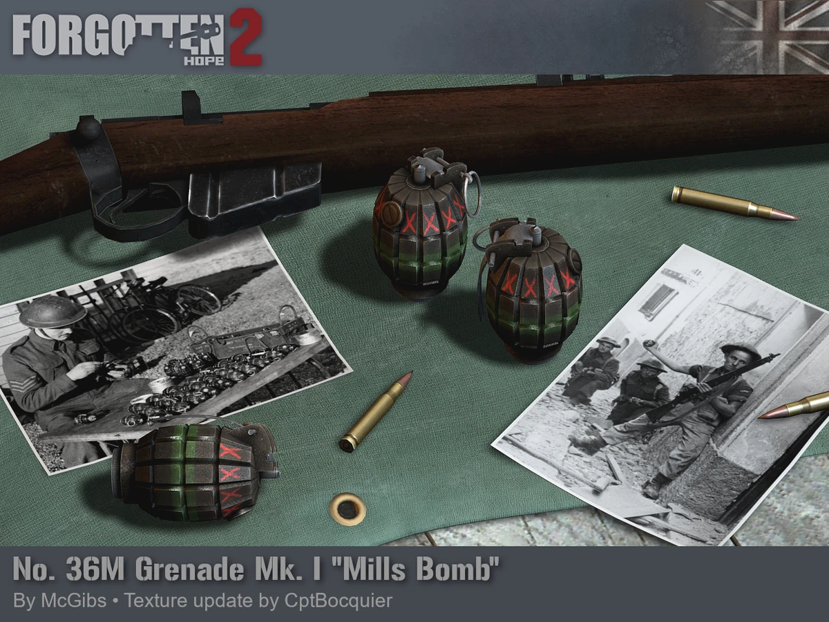 Mills Bomb | Forgotten Hope 2 Wiki | Fandom
