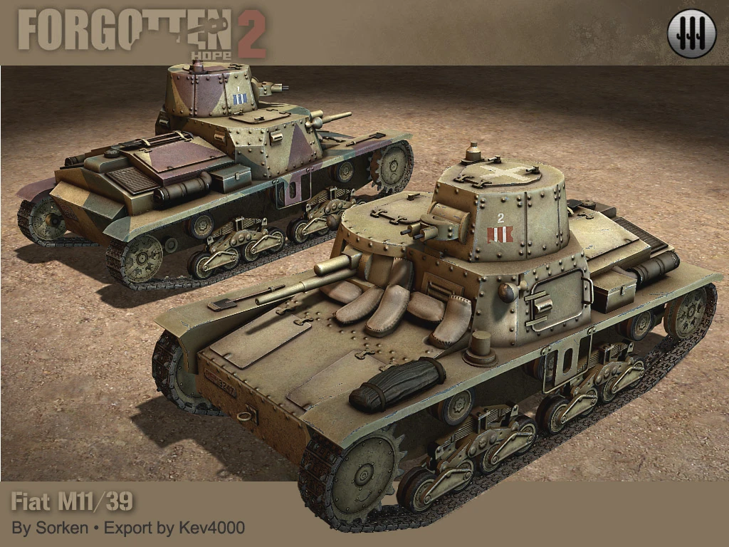 Carro Armato M11/39 | Forgotten Hope 2 Wiki | Fandom