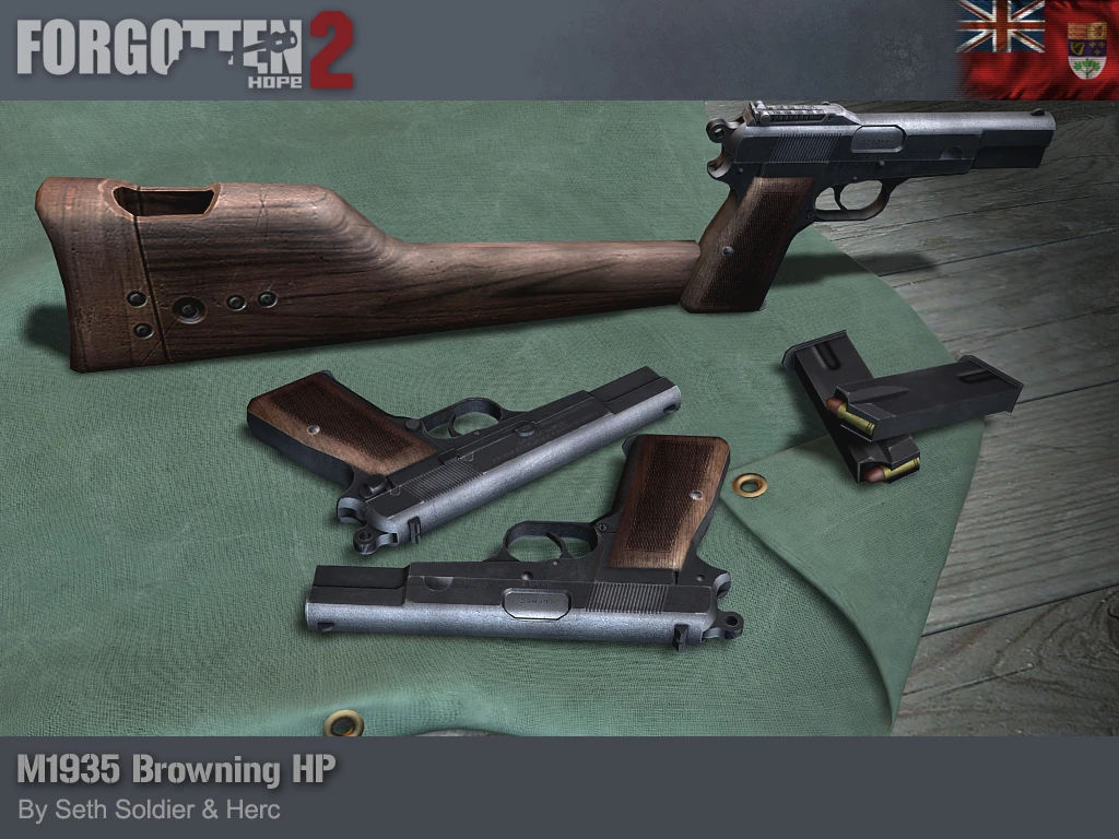 Browning Hi-Power | Forgotten Hope 2 Wiki | Fandom