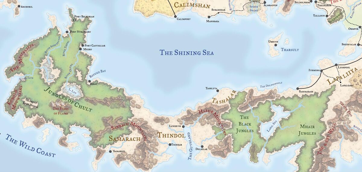 Chultan Peninsula | Forgotten Realms Wiki | Fandom