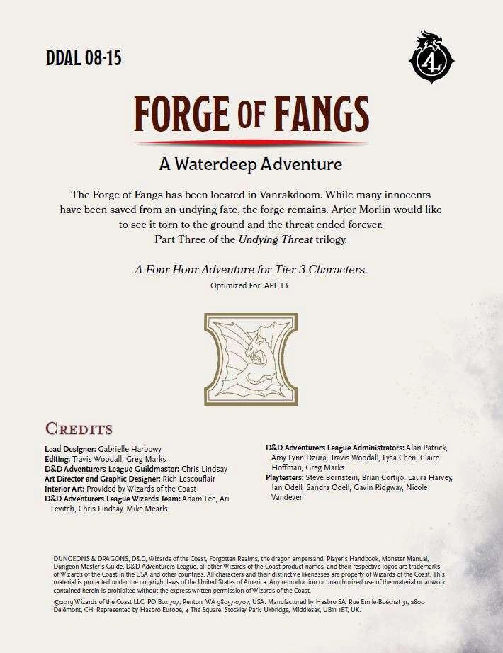 Forge of Fangs | Forgotten Realms Wiki | Fandom