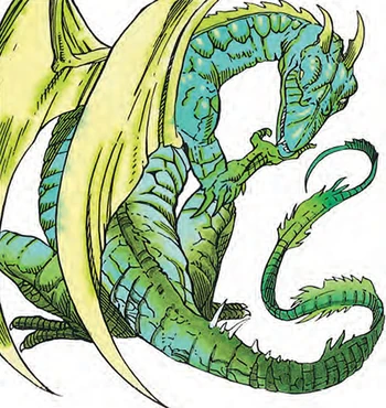 Emerald dragon | Forgotten Realms Wiki | Fandom