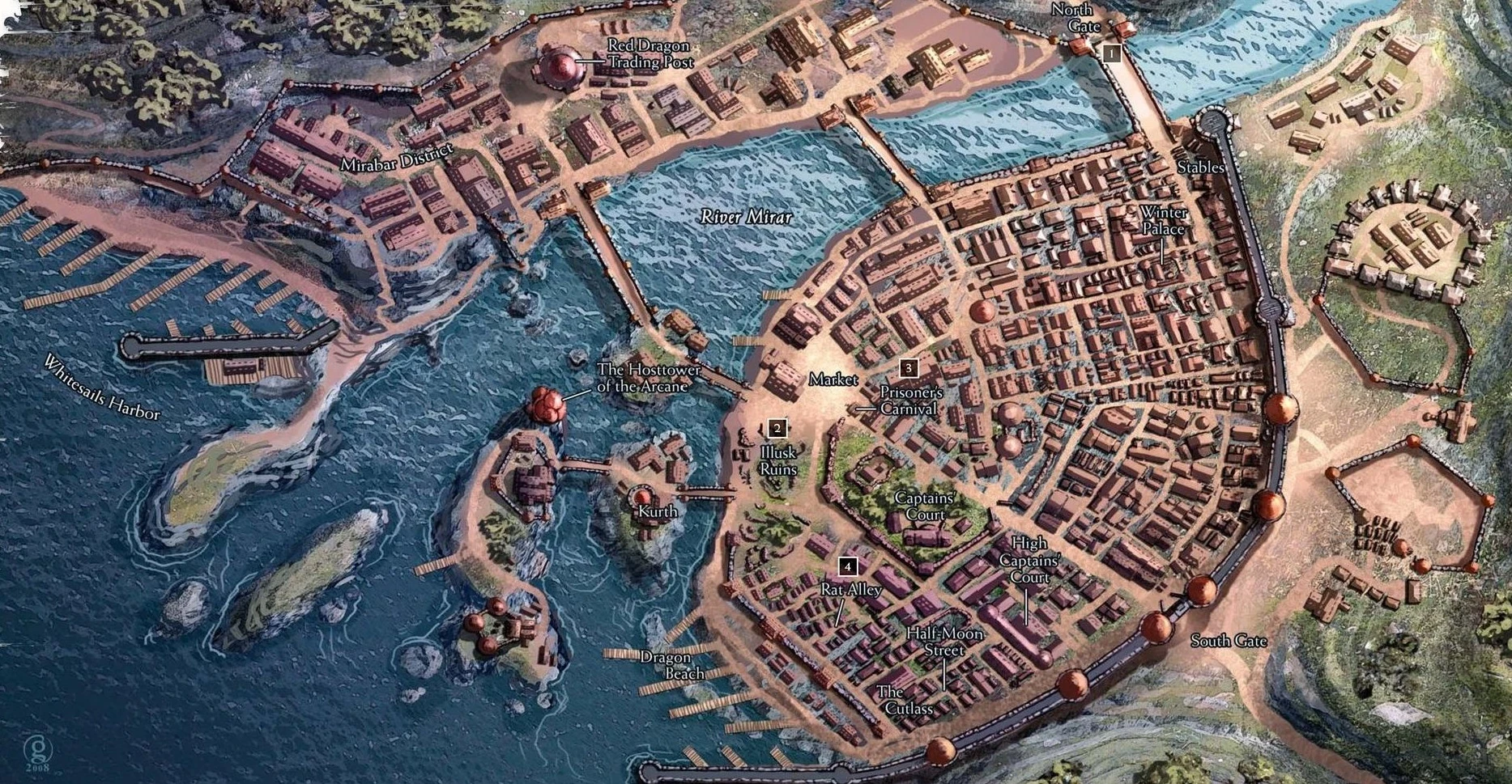 Forgotten Maps: Faerun and Sword Coast Maps for DnD 5e