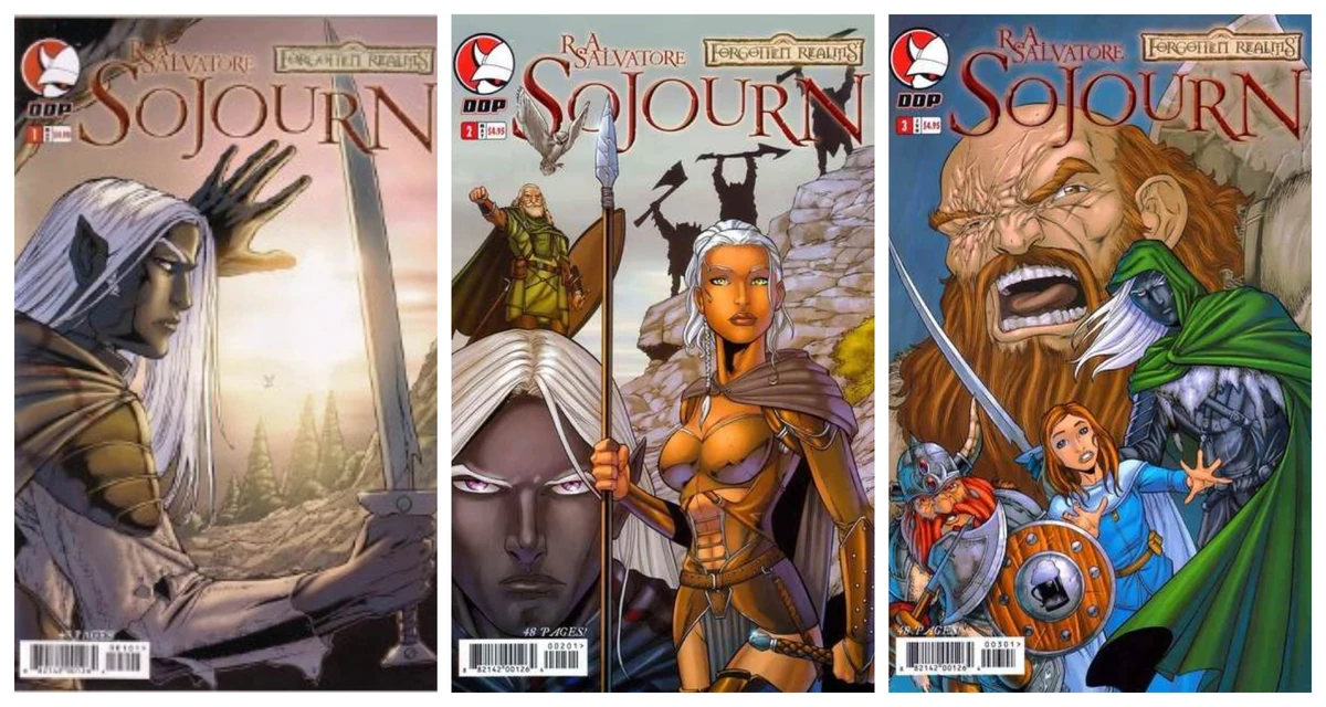 The Legend of Drizzt: Sojourn (graphic novel) | Forgotten Realms Wiki ...