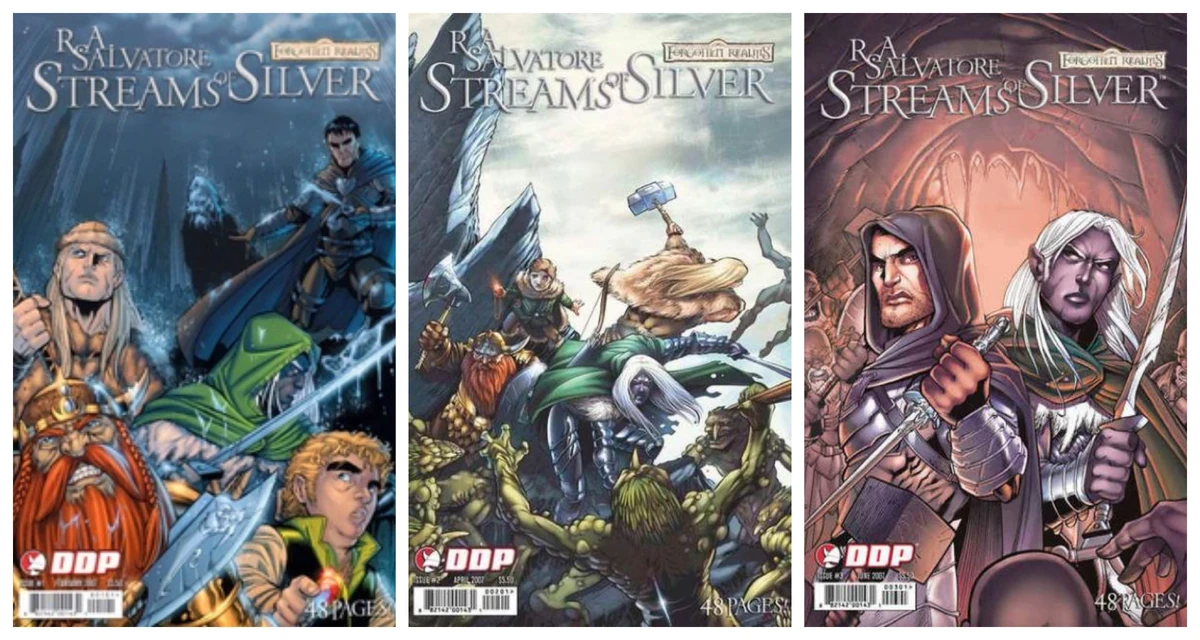 The Legend of Drizzt: Streams of Silver (graphic novel) | Forgotten ...
