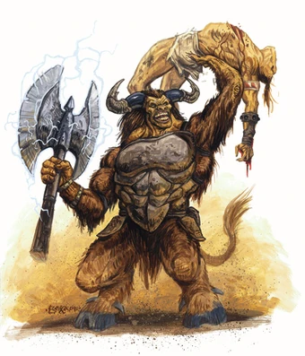 Minotaur Dungeons And Dragons