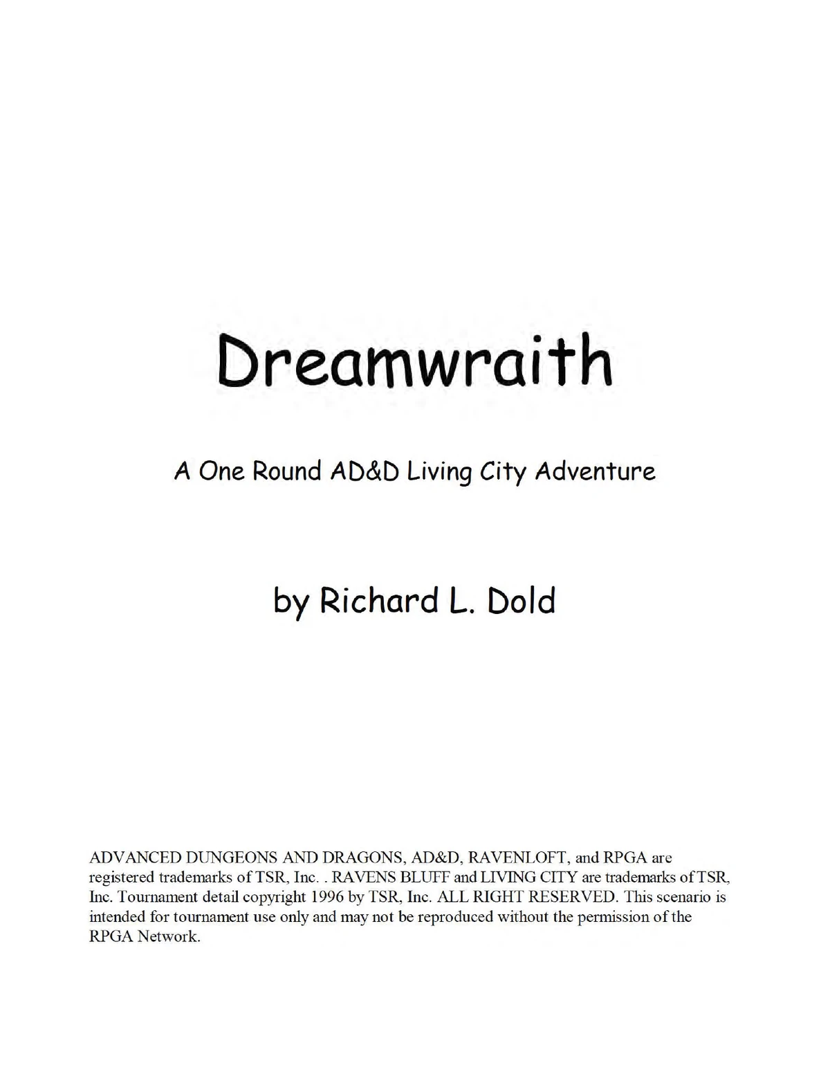 Dreamwraith (adventure) | Forgotten Realms Wiki | Fandom