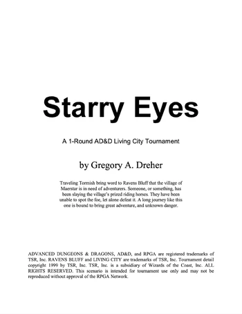 Starry Eyes | Forgotten Realms Wiki | Fandom