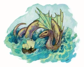 Oceanus dragon | Forgotten Realms Wiki | Fandom