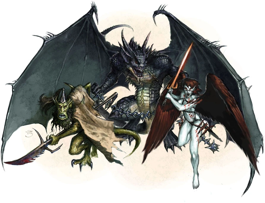 Baatezu | Forgotten Realms Wiki | Fandom