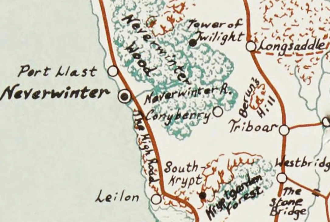 Forgotten Maps: Faerun and Sword Coast Maps for DnD 5e