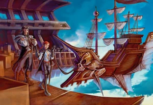 Halruaan skyship | Forgotten Realms Wiki | Fandom
