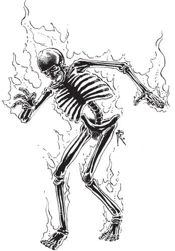 Blazing skeleton | Forgotten Realms Wiki | Fandom