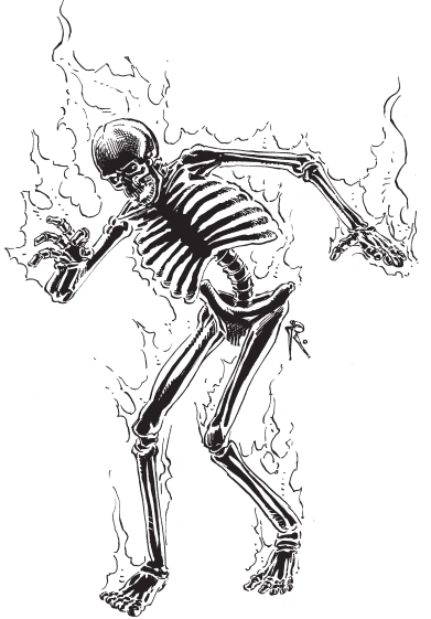 Blazing skeleton | Forgotten Realms Wiki | Fandom