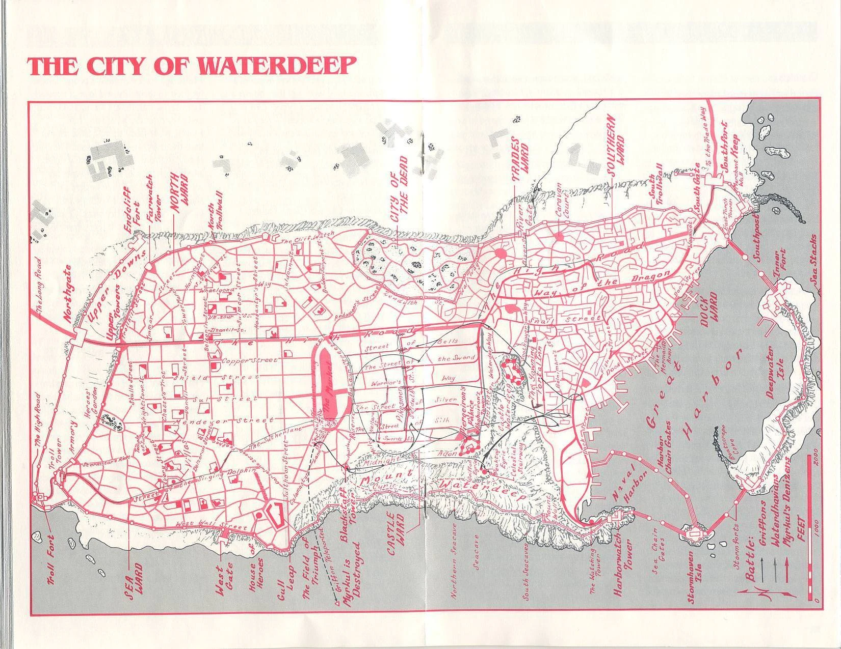 Forgotten Maps: Faerun and Sword Coast Maps for DnD 5e