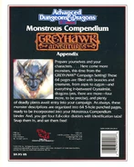 Monstrous Compendium Greyhawk Adventures Appendix | Forgotten Realms ...